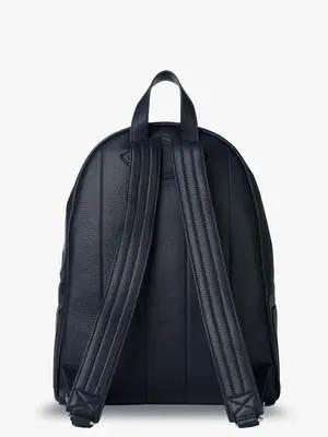 ORTIGNI Leather Backpack - Blue