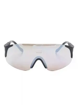 ALBA OPTICS Shield Frame Sunglasses - Black