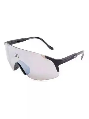 ALBA OPTICS Shield Frame Sunglasses - Black