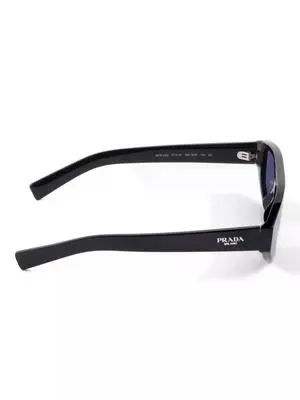 Prada Rectangle-frame Sunglasses - Black