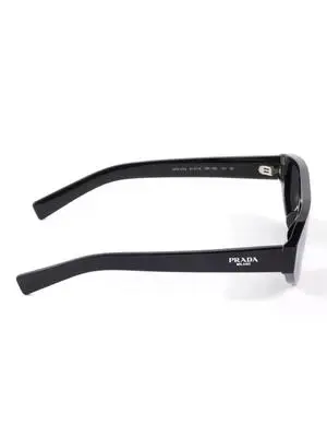 Prada Rectangular Sunglasses - Black