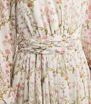 Giambattista Valli Silk-georgette Belted Gown