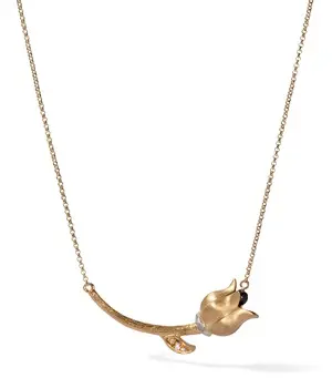 Annoushka Yellow And Spinel Tulips Chain Necklace - Gold