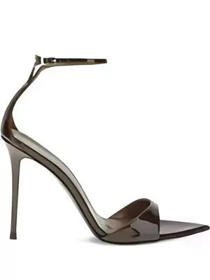 GIUSEPPE ZANOTTI 105mm Pointed-toe Ankle-strap Sandals