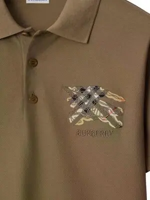 Burberry Equestrian Knight-check Polo Shirt