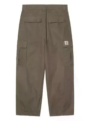 Carhartt Work In Progress Logo-patch Cargo Trousers - Brown