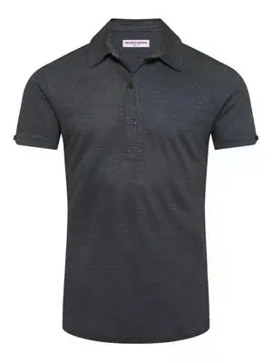 Orlebar Brown Sebastian Linen Short-sleeve Polo Shirt