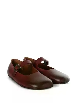 Marsèll Buckle-strap Leather Loafers