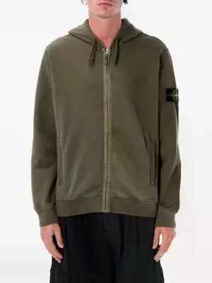 Stone Island Zip-front Hoodie