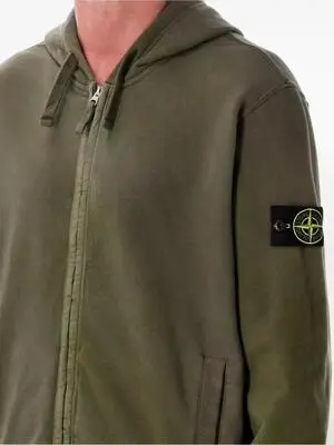 Stone Island Zip-front Hoodie