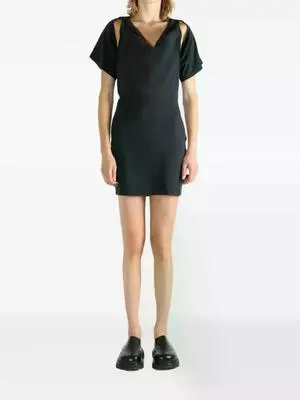Alexander Wang Cut-out Draped Mini Dress