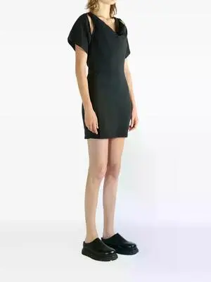 Alexander Wang Cut-out Draped Mini Dress