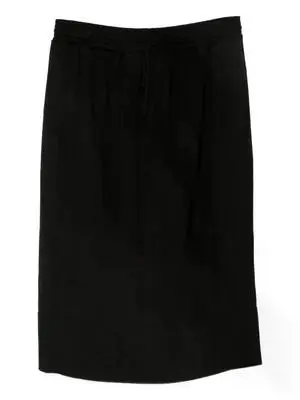 Colville Drawstring Midi Skirt