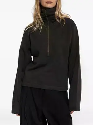 LEMAIRE High-neck Zip-up Sweatshirt