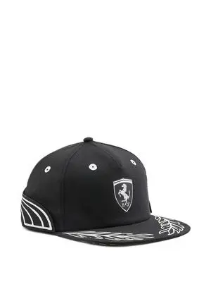 PUMA X Ferrari X Joshua Vides Flat-brim Cap - Black