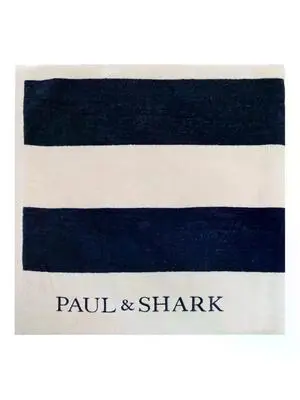 Paul & Shark Striped Beach Towel - Blue