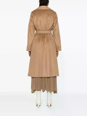 Max Mara Manuela Belted Notched-lapel Coat