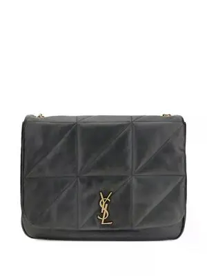Saint Laurent Jamie Quilted Shoulder Bag - Black