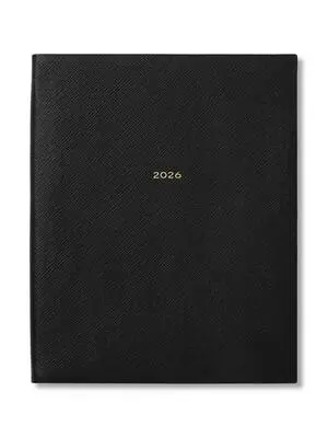 Smythson 2026 Portobello Weekly Diary - Black