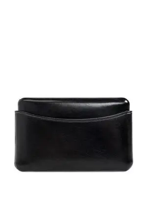 LEMAIRE Card Leather Holder - Black