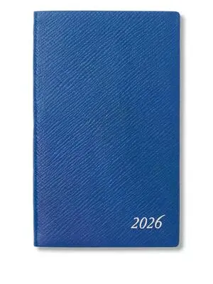 Smythson 2026 Panama Weekly Diary - Blue