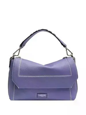 LANCEL Ninon Flap-detail Satchel - Blue