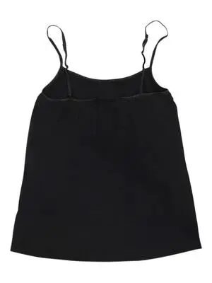 Callipygian Spaghetti-strap Top - Black