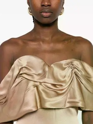 Giuseppe Di Morabito Draped One-shoulder Gown