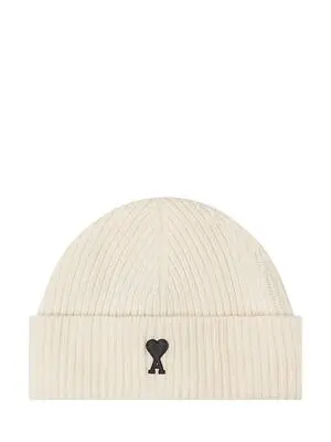 Ami AMI Paris Wool Cap White