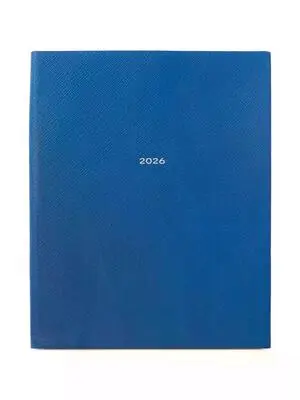 Smythson 2026 Portobello Weekly Diary - Blue