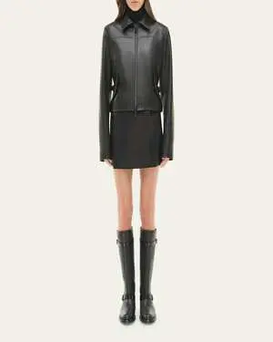 Simkhai Freeman Leather Jacket