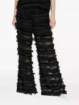 Munthe Laitha Fringe Layered Trousers