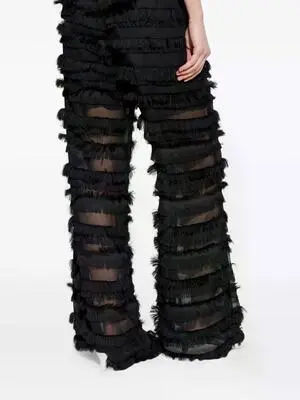 Munthe Laitha Fringe Layered Trousers
