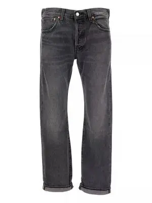 LEVI'S 501 Selvedge Five-pocket Jeans - Grey