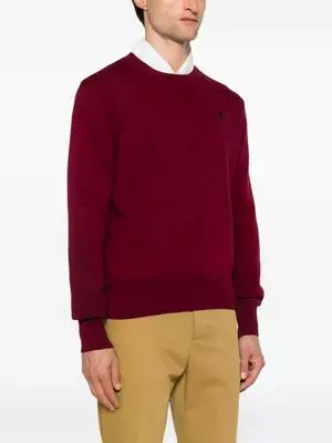 AMI Paris Crew-neck Sweater With Logo