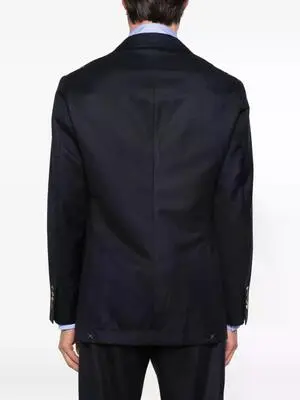 Brunello Cucinelli Double-breasted Cupro Blazer
