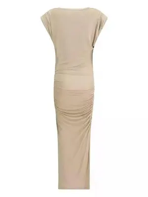 MARANT ETOILE Side-ruched Midi Dress