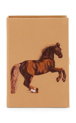 OLYMPIA LE-TAN Whistlejacket Embroidered Clutch