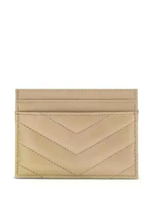 Saint Laurent Quilted Logo Cardholder