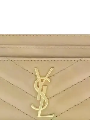 Saint Laurent Quilted Logo Cardholder