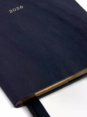 Smythson 2026 Soho Weekly Diary - Blue