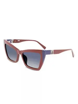 Mcm Cat-eye Two-tone Sunglasses - Red
