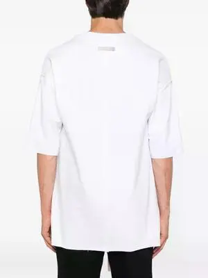 HAMZA Short-sleeve Cotton T-shirt - White
