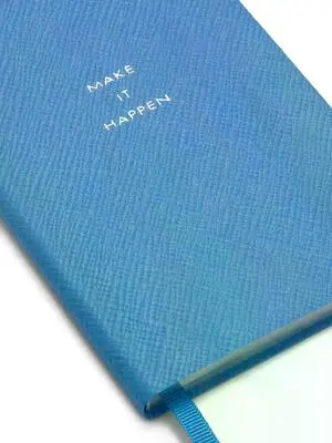 Smythson Leather-cover Notebook