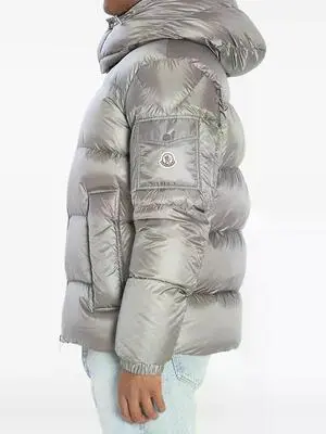 Moncler Couyere Hooded Puffer Jacket - Grey