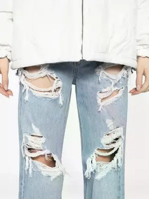 Alexander Wang Distressed-detail Jeans