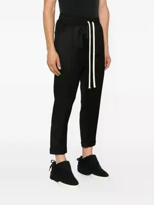 HAMZA Drawstring Cuffed Trousers