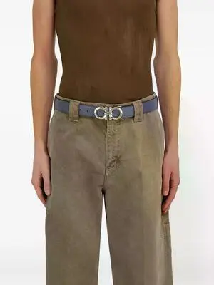 FERRAGAMO Gancini-buckle Reversible Belt