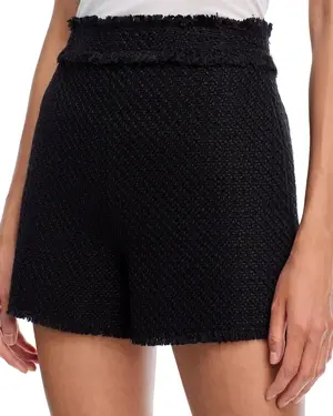 Aqua Tweed Shorts