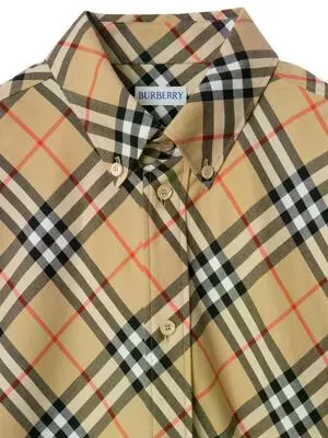 Burberry Check Cotton Shirt